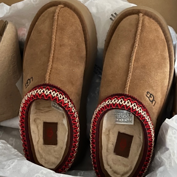 UGG | Shoes | Ugg Tazz Chestnut Slippers Size 5 Brand New | Poshmark